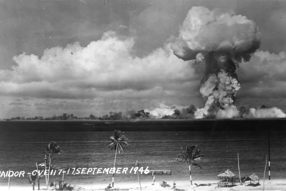 nuke explosion sea
