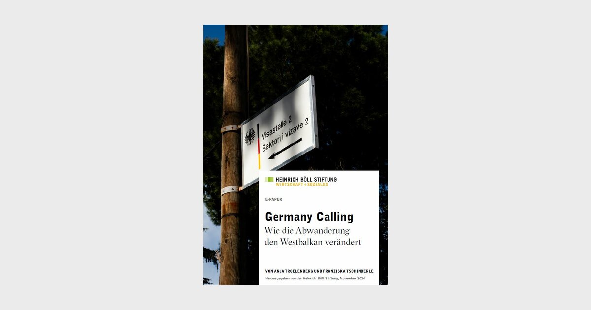 Germany Calling | Heinrich-Böll-Stiftung