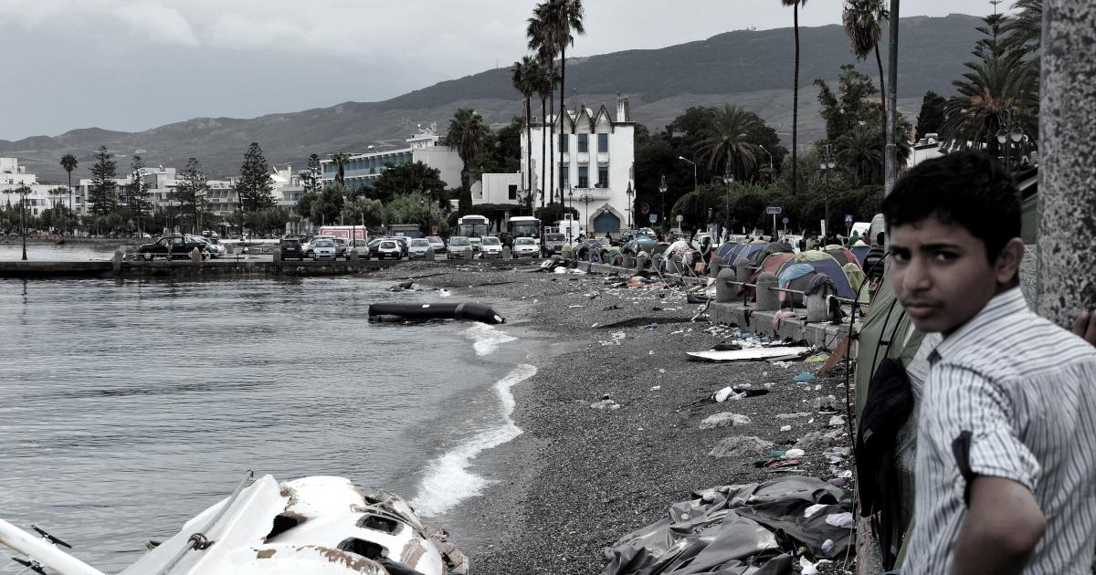 Flüchtlinge auf Kos: Flüchtlinge auf Kos: